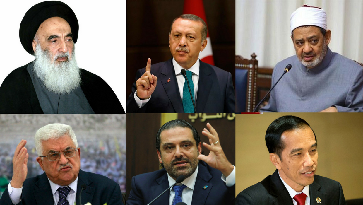 14 responses from Muslim leaders on Trump's decision to recognise ...